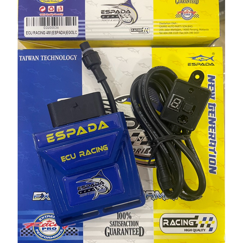 ESPADA YAMAHA EGO-LC FI 4MAP RACING ECU -(PNP =PLUG AND PLAY) | Shopee ...