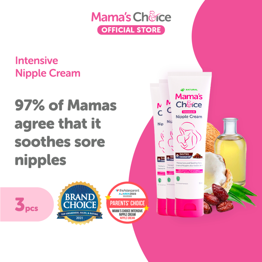Mama’s Choice Intensive Nipple Cream x3 | Safe, Halal, Natural ...