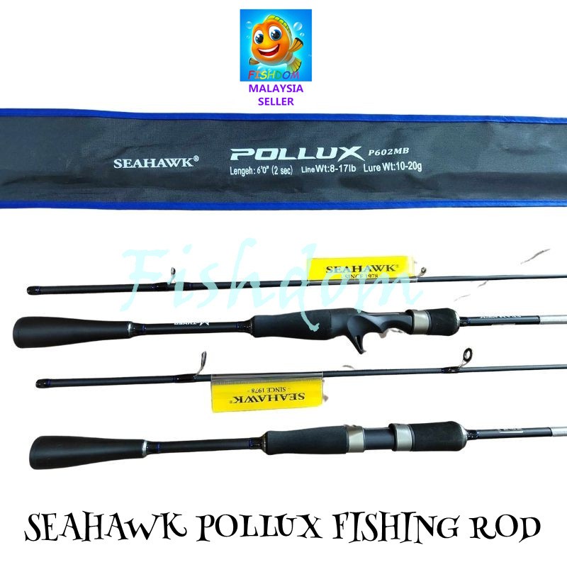 FISHDOM SEAHAWK POLLUX SPINNING / BC CAST FISHING ROD | Shopee Malaysia