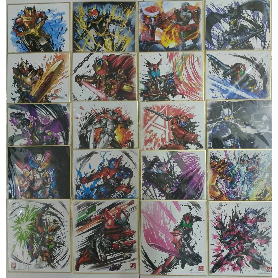 Original Bandai Kamen Rider Shikishi Art Board (01) | Shopee Malaysia