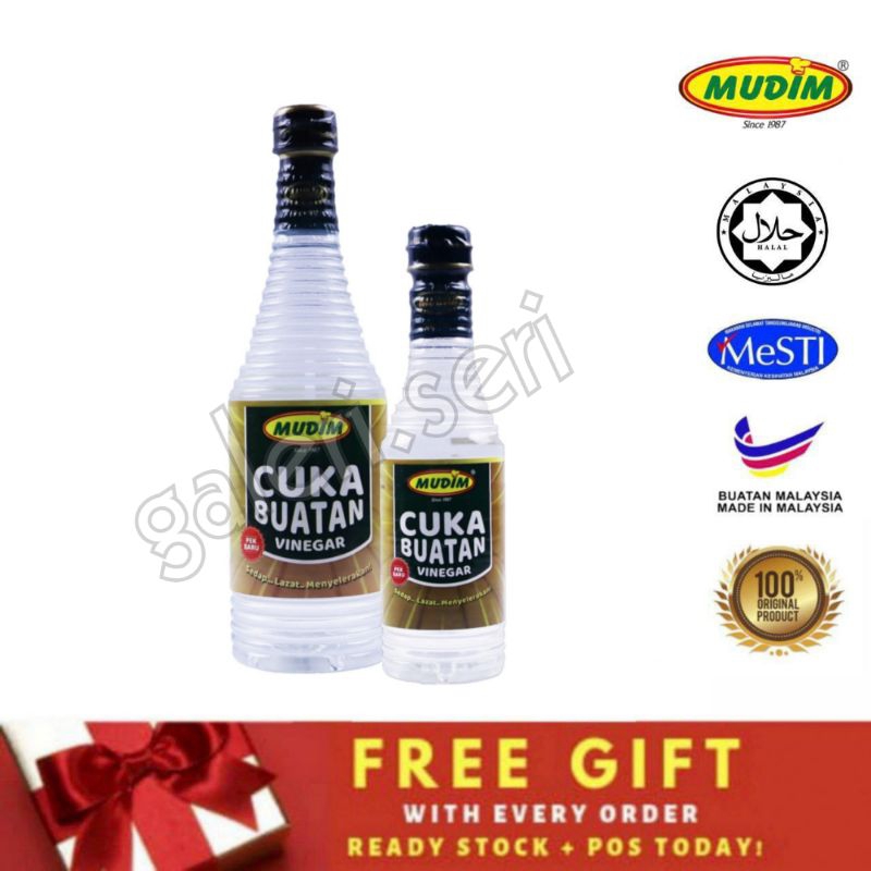 MUDIM CUKA BUATAN/ CUKA MASAKAN (VINEGAR) | Shopee Malaysia