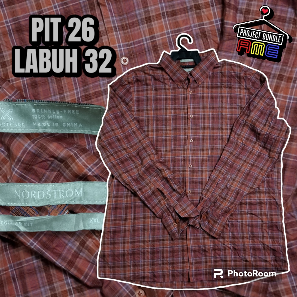 Kemeja Shirt Bigsize Oversize 2XL (Pit 26 Ukuran Dada 52 inch) | Shopee ...