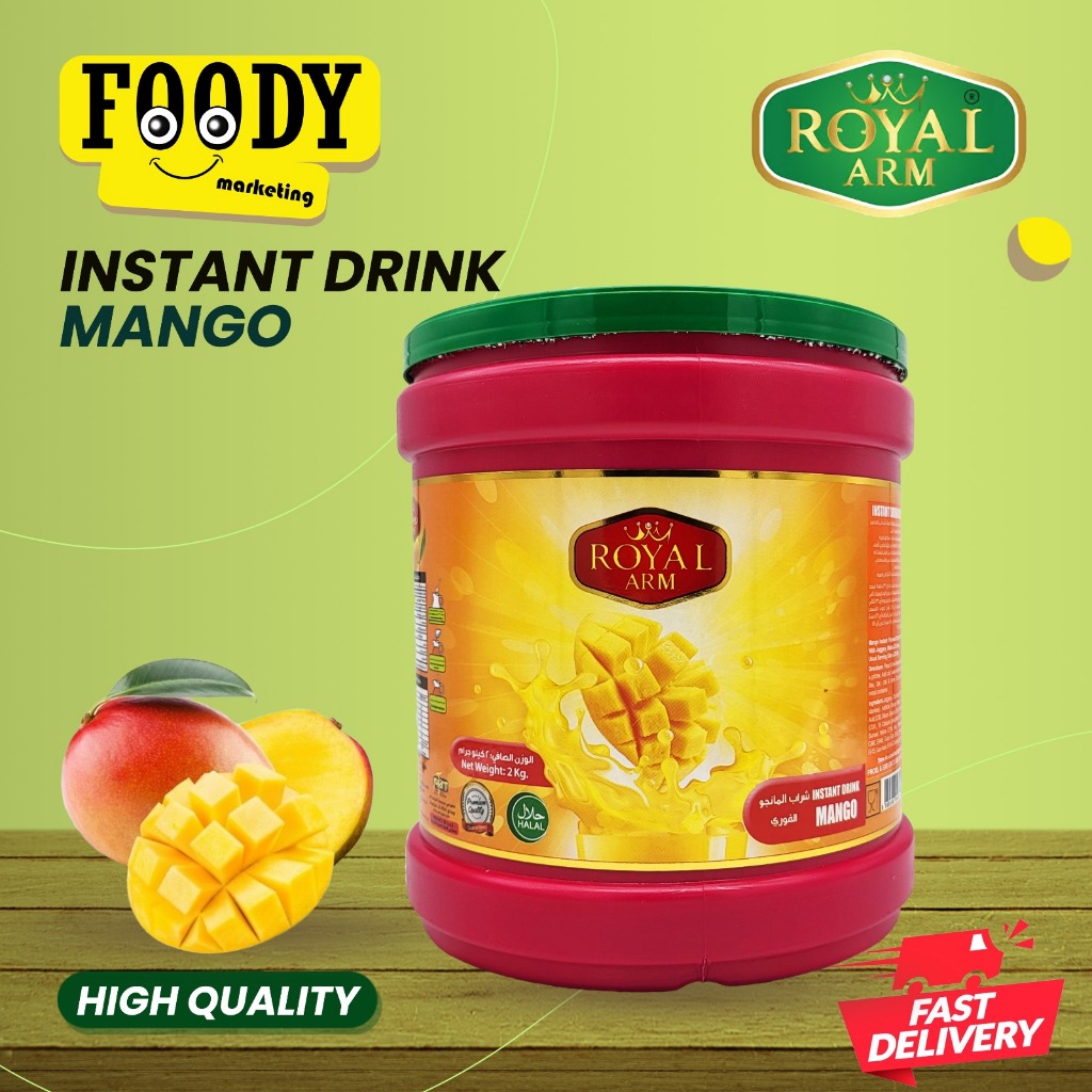 Royal Arm Instant Drink Powder - Mango | Pineapple | Mixed Fruit | Orange (2KG) | Shopee Malaysia