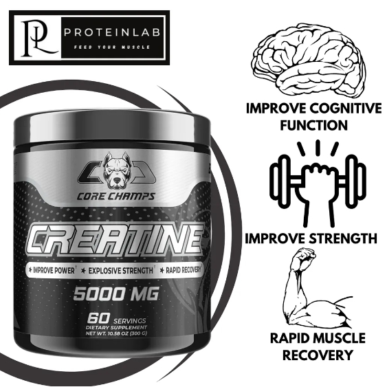 Core Champs Creatine Monohydrate (300g) | Shopee Malaysia