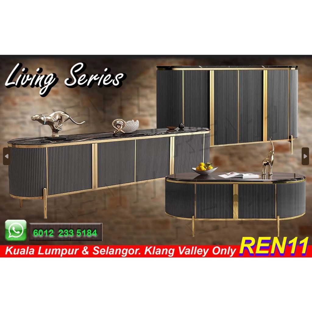 Noble Style Luxury Modern Hall Cabinet / TV Cabinet / Coffee Table ...