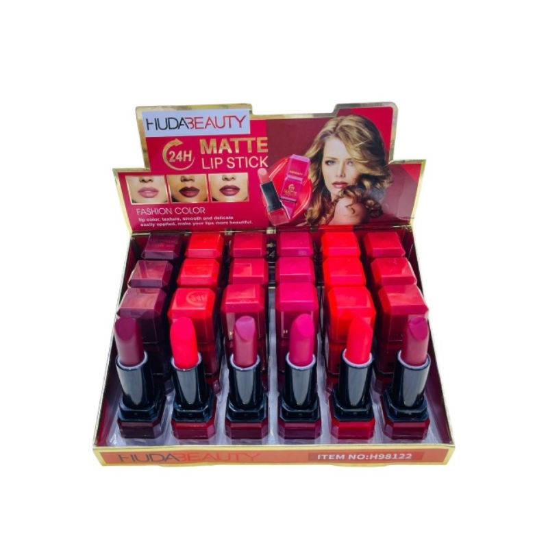 HUDA BEAUTY MATTE LIPSTICK BOX 24PCS | Shopee Malaysia