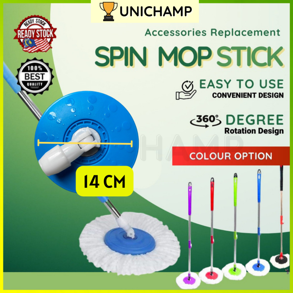 360 Easy Spin Mop Hand Free Extendable Water Absorption High Quality ...