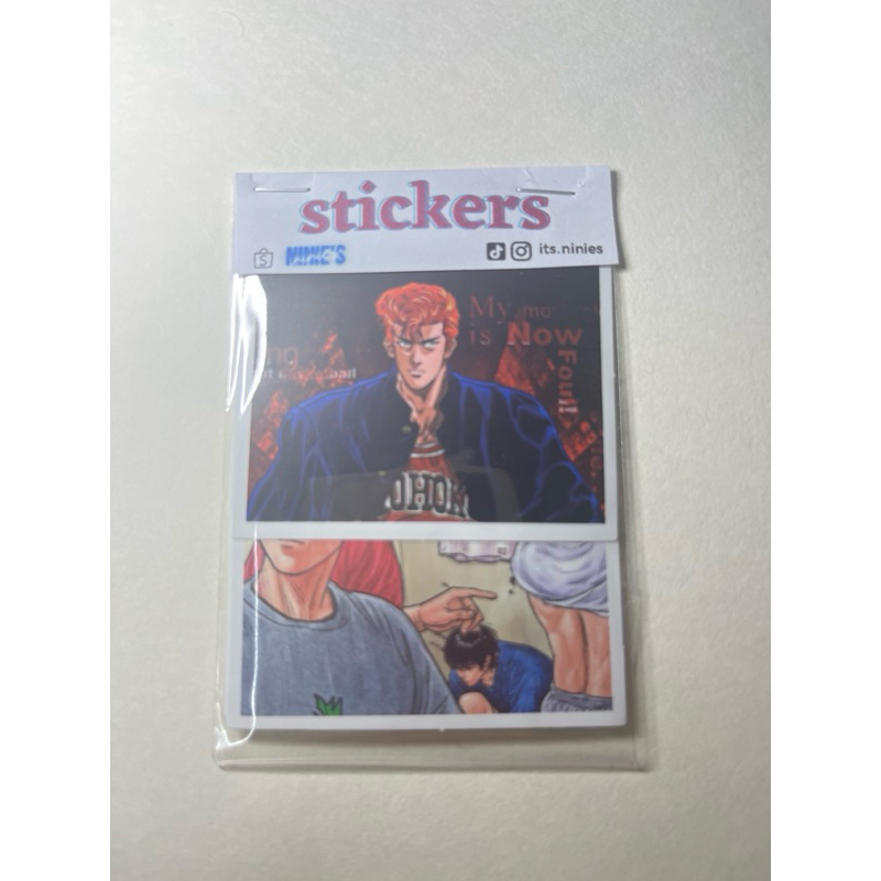 ninie's Anime Slam Dunk Stickers Diary Planner Journal Vintage Retro ...