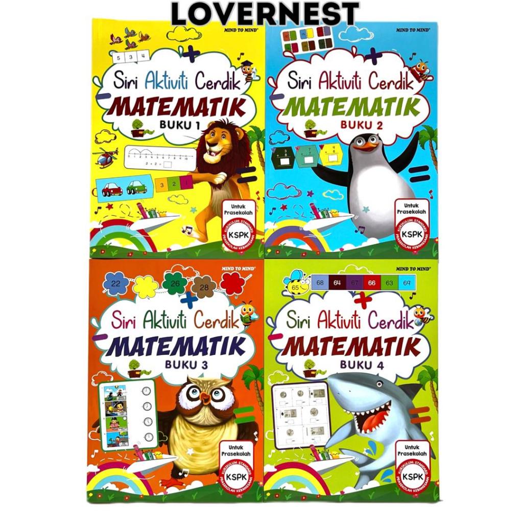 DUAL BAHASA BM BI Siri Aktiviti Cerdik Matematik KSPK Prasekolah ...