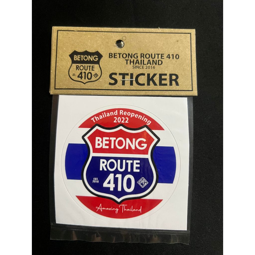 💯ORIGINAL Sticker Betong Route 410 Thailand | Shopee Malaysia