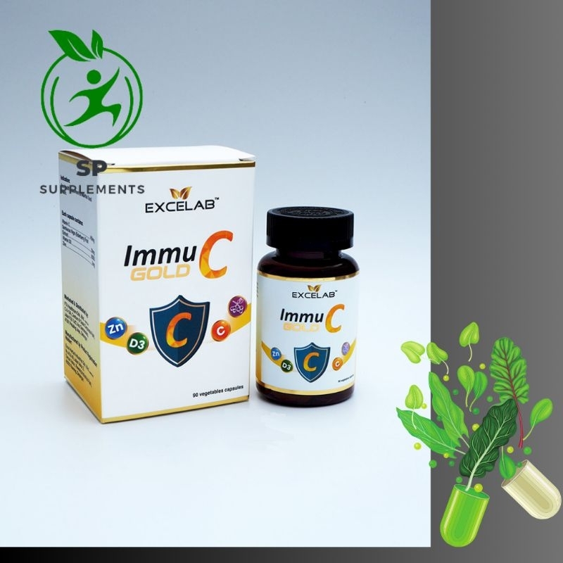 IMMU C GOLD VITAMIN C EXCELAB 90s | Shopee Malaysia