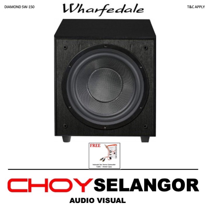 Wharfedale Diamond SW-150 10″ Subwoofer | Shopee Malaysia