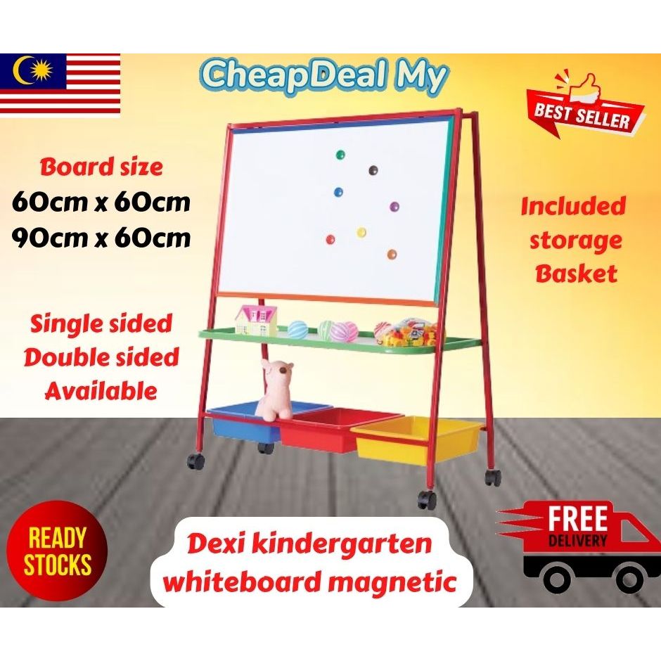 Kindergarten whiteboard magnetic / single sided & double sided 60cm x ...