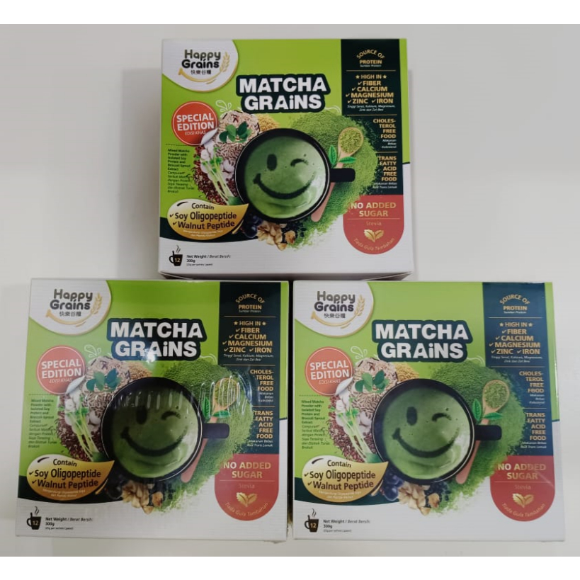 Happy Grains Matcha Grains | Shopee Malaysia