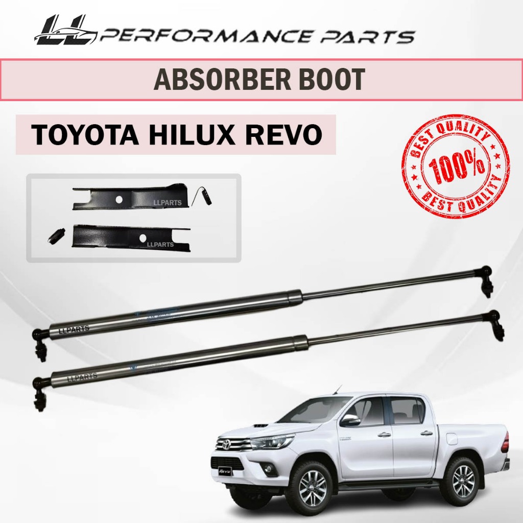 Toyota Hilux Revo 1 Set 2 Pcs Front Bonnet Damper Boot Absorber Gas ...
