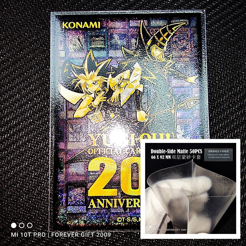 全哥游戏王 66x92mm Double-Matte Sleeve 双面蒙砂 50PCS Second Layer Card Sleeve ...