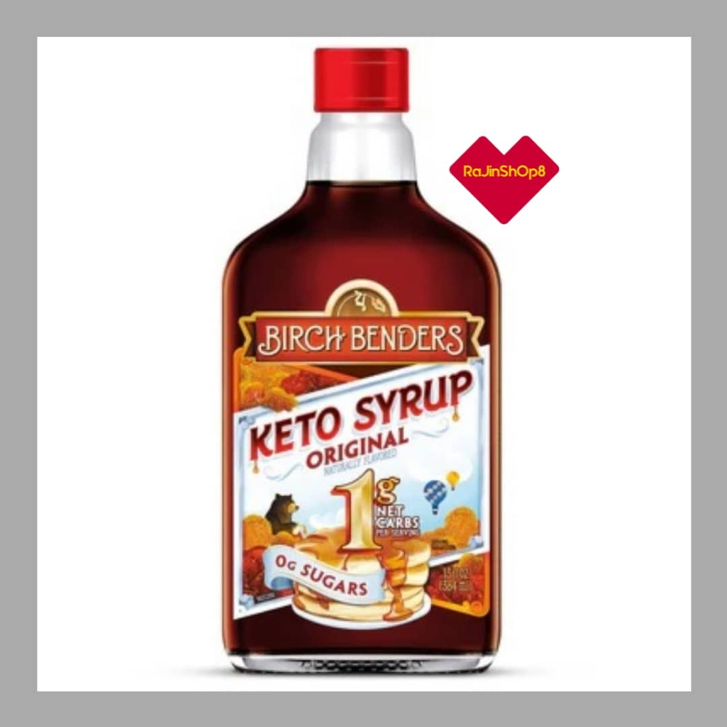 Birch Benders Original Keto Carb-Friendly Syrup - Paleo, No Added Sugar ...