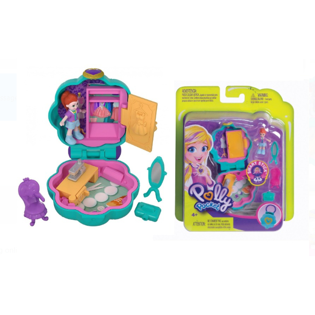 Polly Pocket Karaoke Queen Shani Doll / Polly Pocket Flip Find Sloth ...