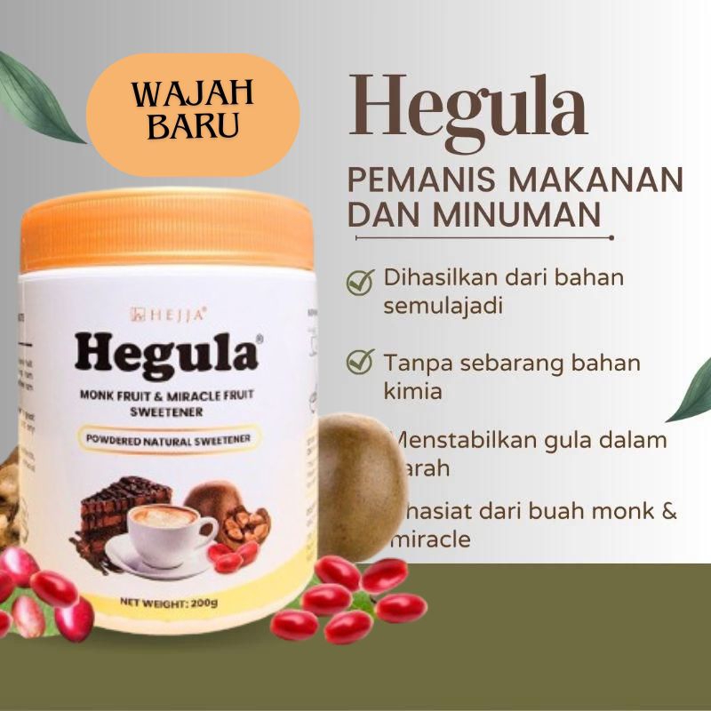 HEGULA Pemanis Semulajadi Rendah Kalori Sesuai Untuk Penyakit Kencing ...