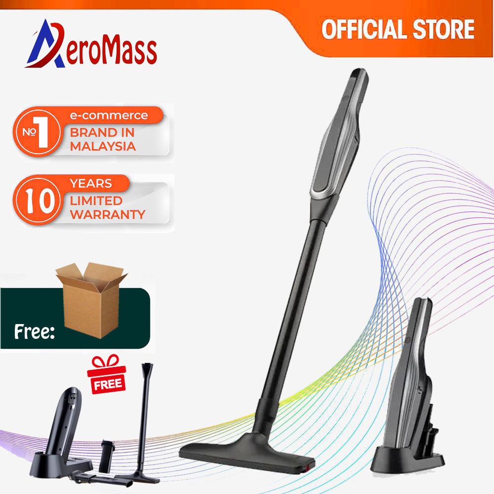 AEROMASS Handheld Vacuum XM-6622 Cordless Car Vacuum Cleaner 120W High ...