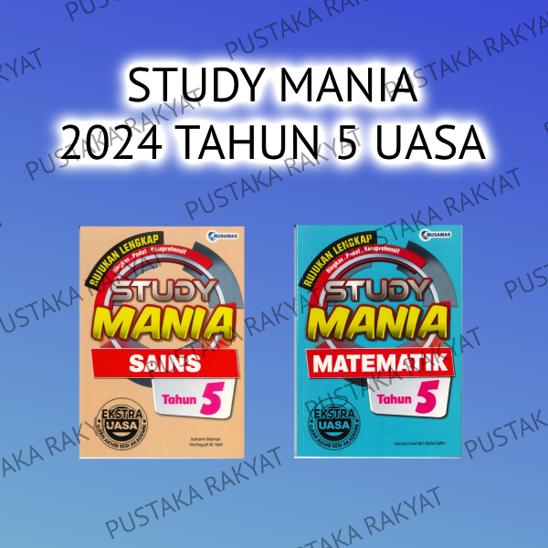 2024 BUKU RUJUKAN STUDY MANIA TAHUN 5 NUSAMAS | Shopee Malaysia