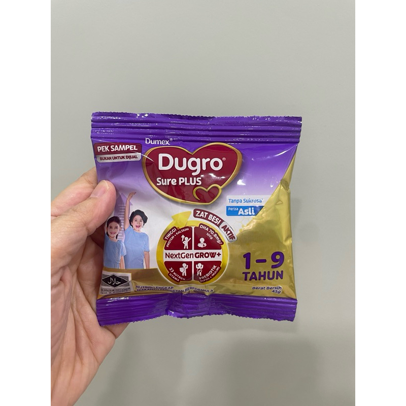 Dugro Sure Plus 1-9 years Sample Pack 45g | Shopee Malaysia