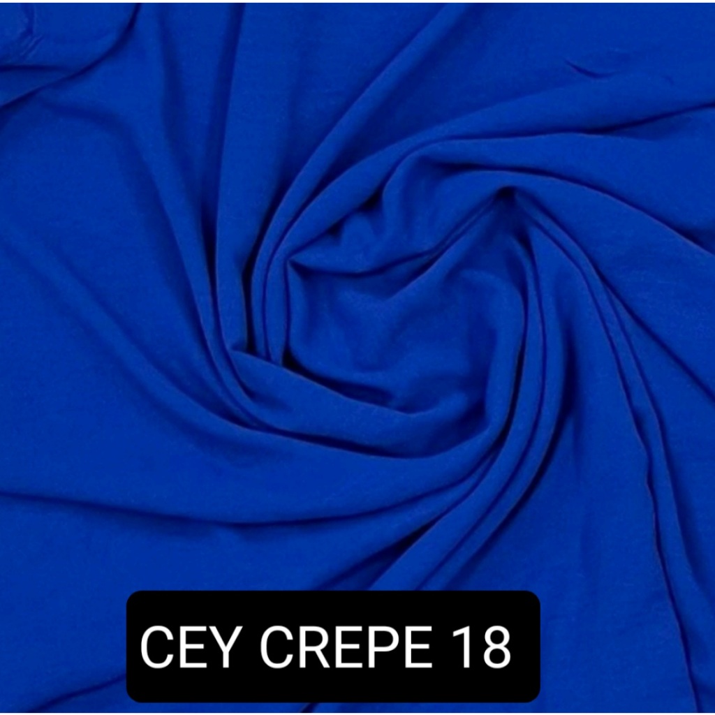 🔥PREMIUM KAIN PASANG CEY CREPE PLAIN ( CRUMPLED) / BIDANG 60'/ O.5 M 🔥 ...