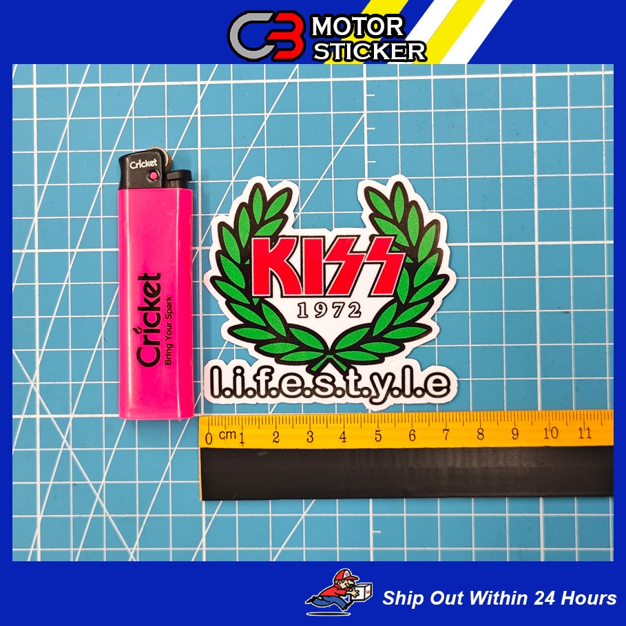 STICKER ESR KISS SOFEA BENETTON ECU BLACK DOG STP BELL SHELL MALAYSIA ...