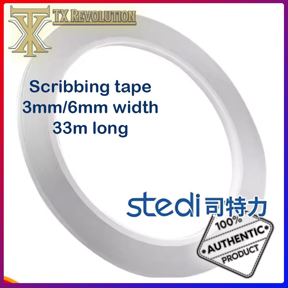 Stedi Scribing tape hard edge scribe scribbing chisel 司特力 模型 刻线 硬边胶带 推刀 ...