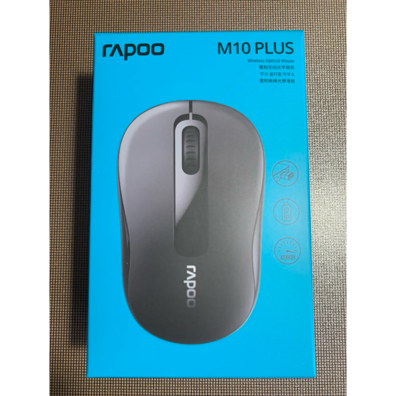 Rapoo M10 Plus 2.4G Wireless Mouse Black | Shopee Malaysia