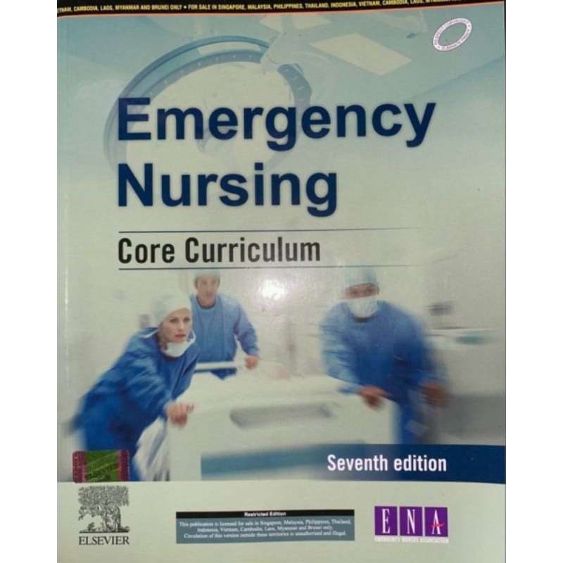 Emergency Nursing Core Curriculum 7th Edition + Extra Free Gift 🎁 ...