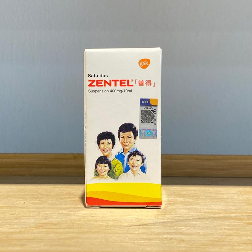 ZENTEL SUSPENSION 10ML | Shopee Malaysia