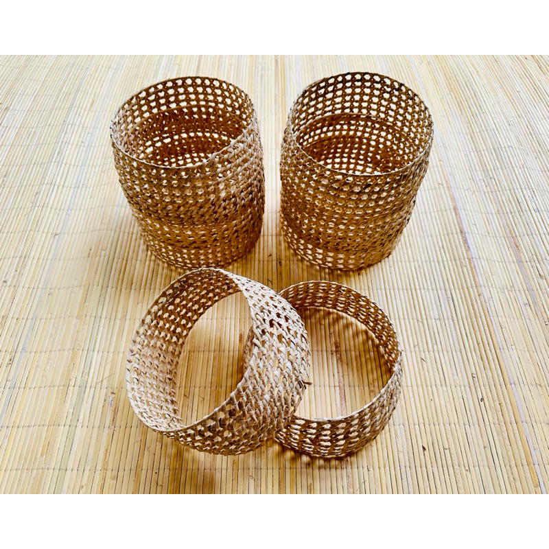 Topi Rotan /Tapu Borneo Sarawak🌱🌱[Size=Bawah=19cm/ Lebah=9cm /Atas=16cm ...