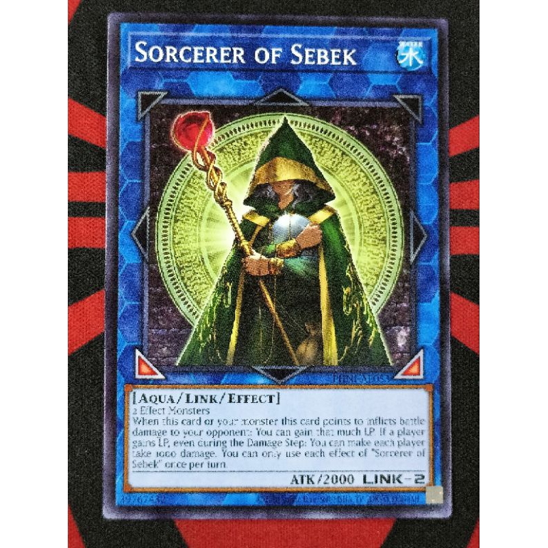 YUGIOH KONAMI PHNI-AE053 Sorcerer of Sebek (Common) | Shopee Malaysia
