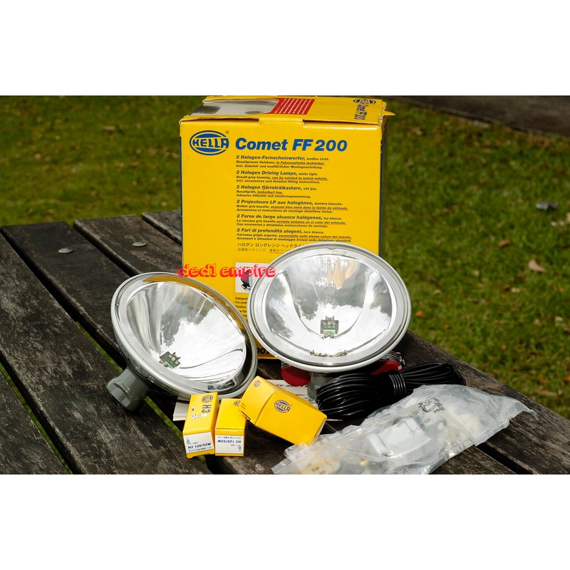 HELLA - lampu kabus | car spotlight FF200 (JERMAN) | Shopee Malaysia
