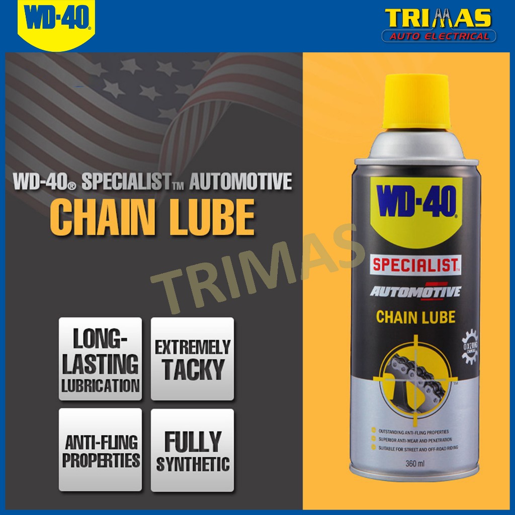WD-40 Specialist Automotive Motorcycle Bike Chain Drivetrain Lube ...