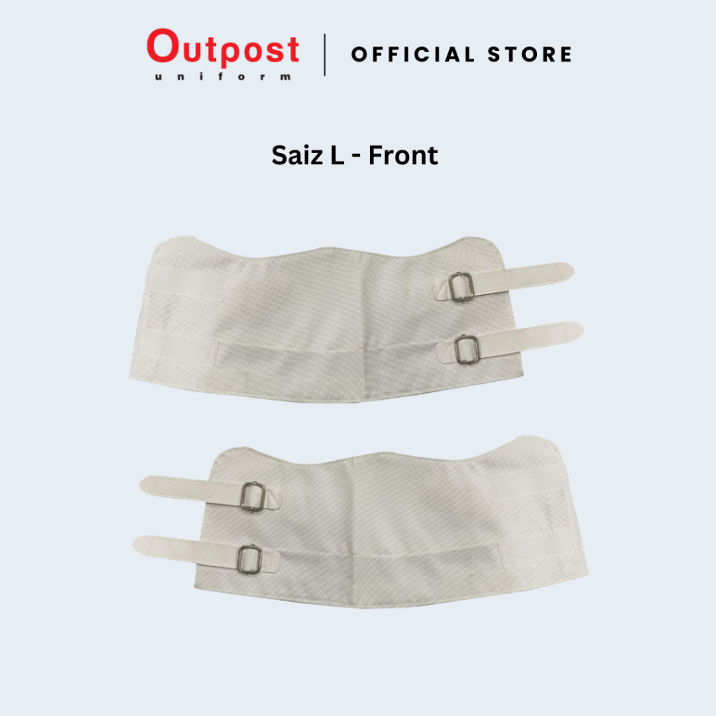 Outpost White Anklet for Marching / Anklet Kawad Putih | Shopee Malaysia