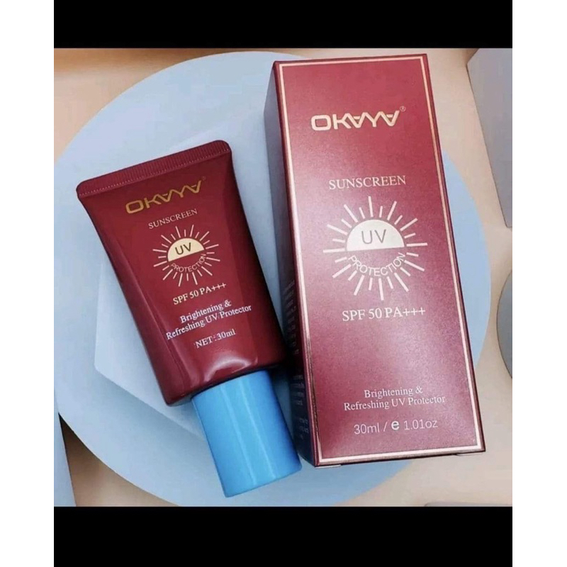 SUNCREEN OKAYYYYYYAA 💯 ORIGINAL | Shopee Malaysia