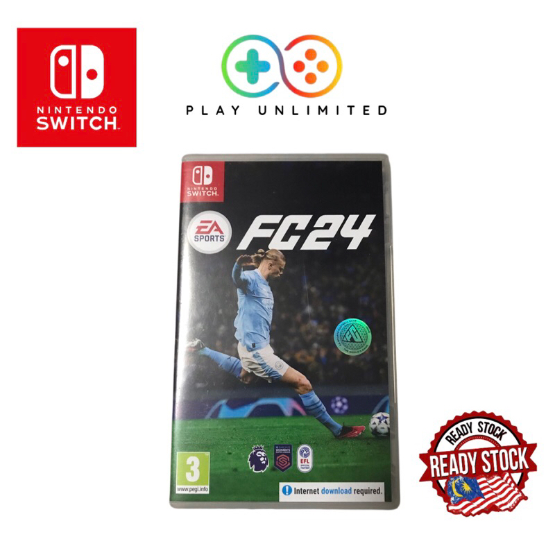 Nintendo Switch FC24 EA Sports FC 24 FIFA24 Football Club 24 (English Chinese Multilingual ...
