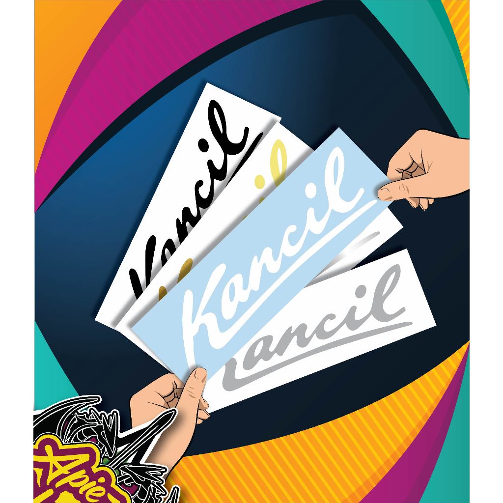 Sticker Kancil (2keping) / Sticker Kereta / Sticker Kenderaan / Sticker ...