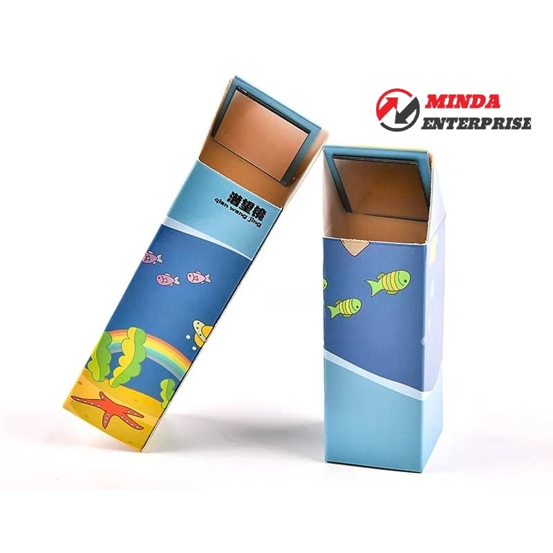 DIY Paper Telescopic Periscope Model Building Kits Kids Physics ...