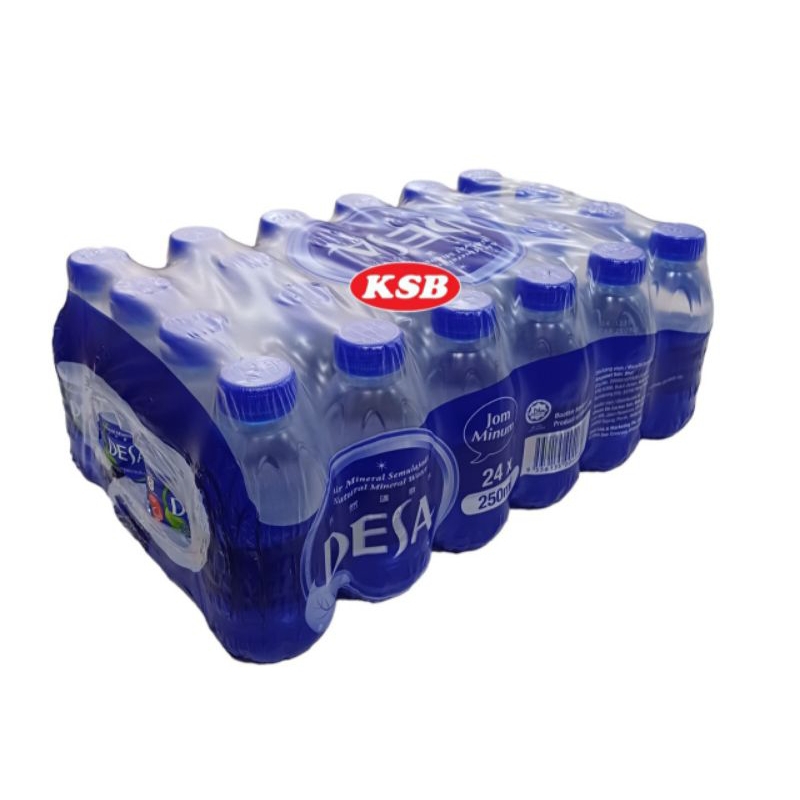 【250ml x 24 botol】Desa Mineral Water | Shopee Malaysia