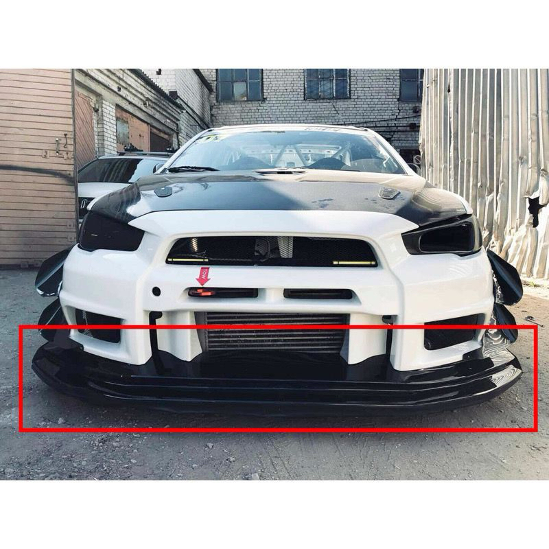 EVO 10 VARIS V1 LIP DIFFUSER|V1 EXTENSION LIP|INSPIRA LANCER GT FOR ...
