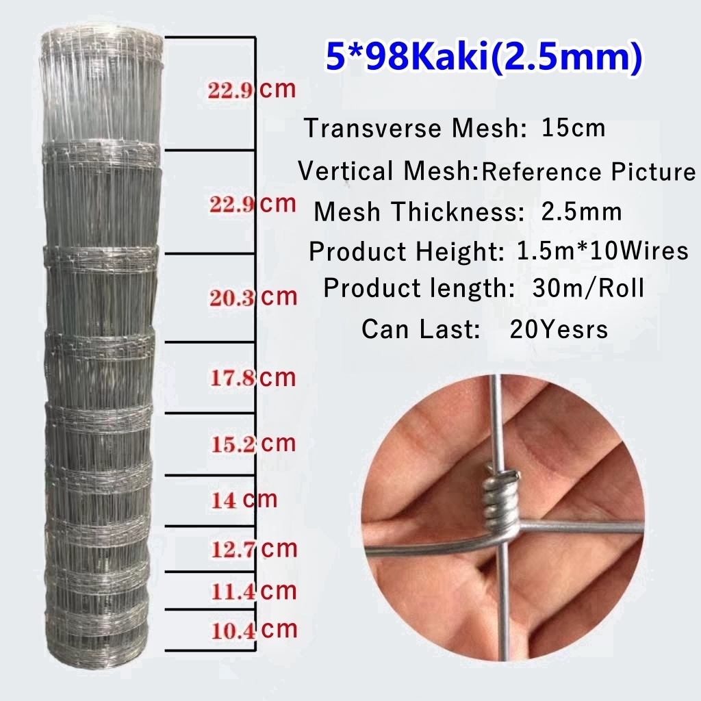 Fastlock / Griplock Pagar Lembu Cyclone Fence Kambing Pagar Kebun ...