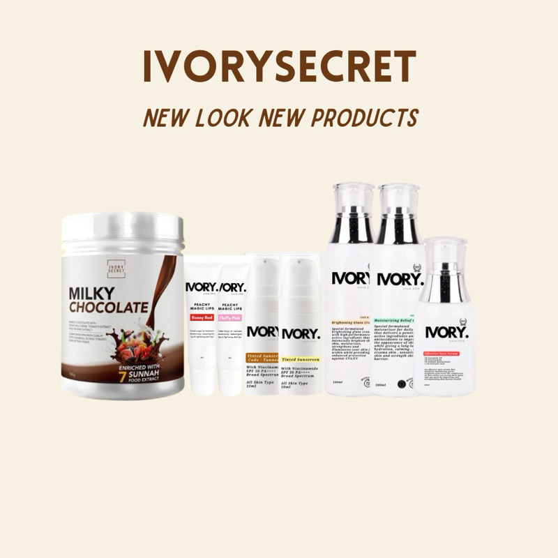 IVORY SECRET Tinted Sunscreen Skincare & Makeup (READY STOCK) | Shopee ...