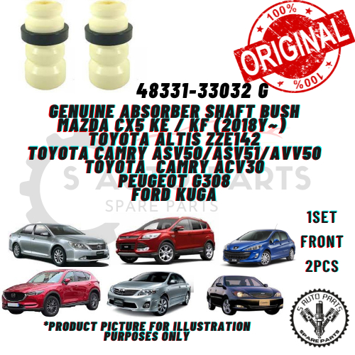 TOYOTA ALTIS ZZE142/CAMRY ASV50-51/AVV50/ACV30/PEUGEOT G308/FORD KUGA ...