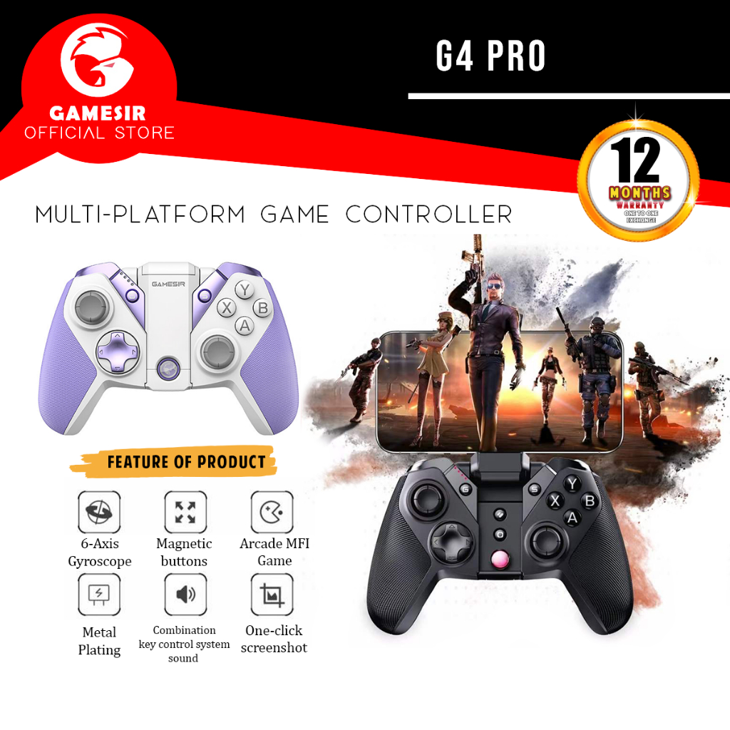 Gamesir G4 Pro Multi-Platform Game Controller | Shopee Malaysia