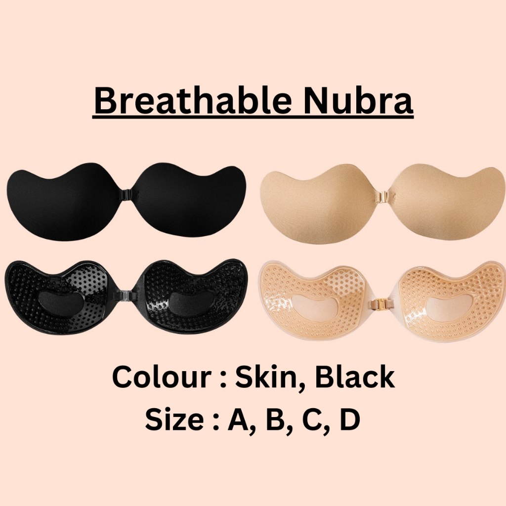 KND Nubra Push Up Mango Bra Invisible Silicone Nu Bra Wedding Clubbing ...