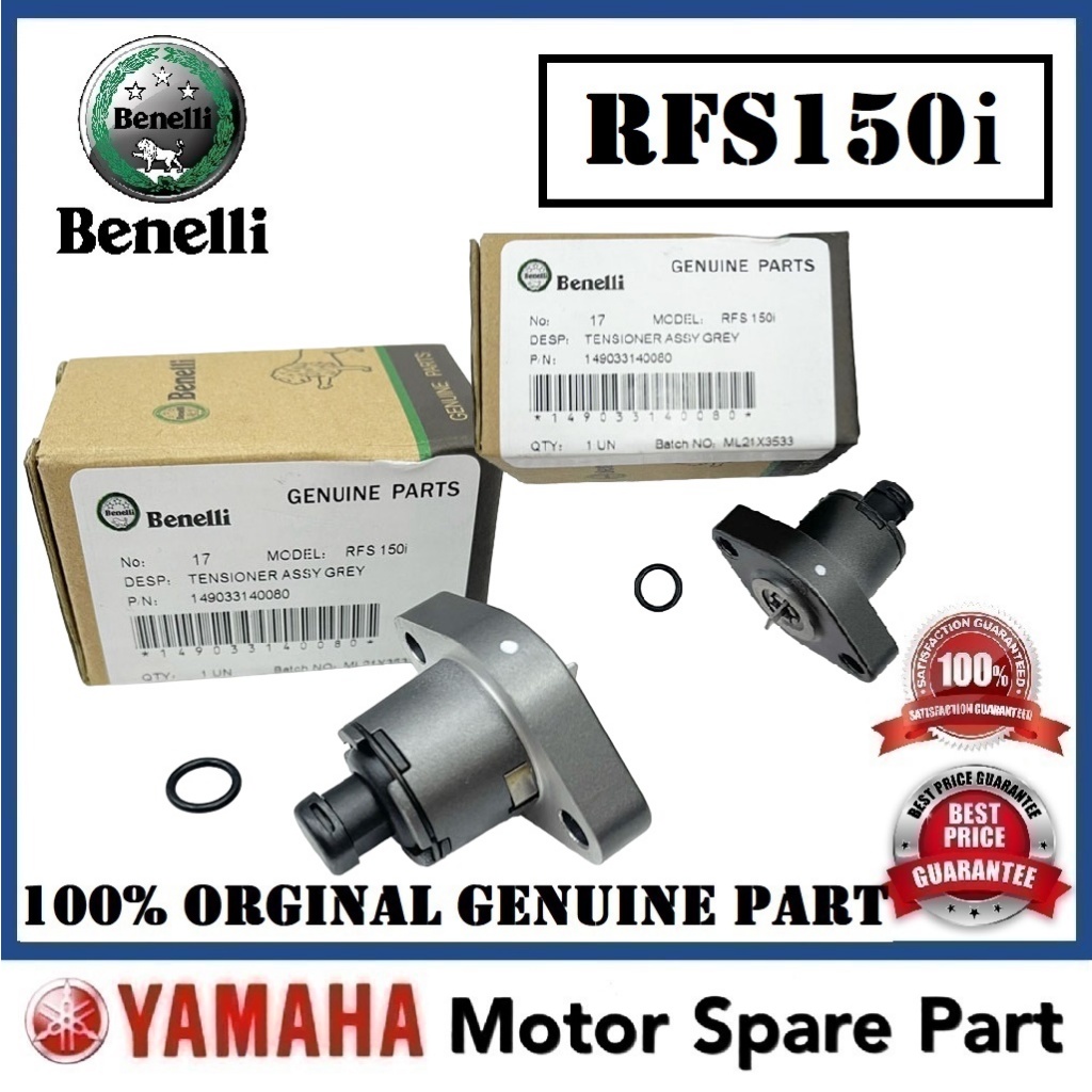 100% ORIGINAL BENELLI RFS150i TENSIONER ASSY 0 149033140080 BLOCK ...