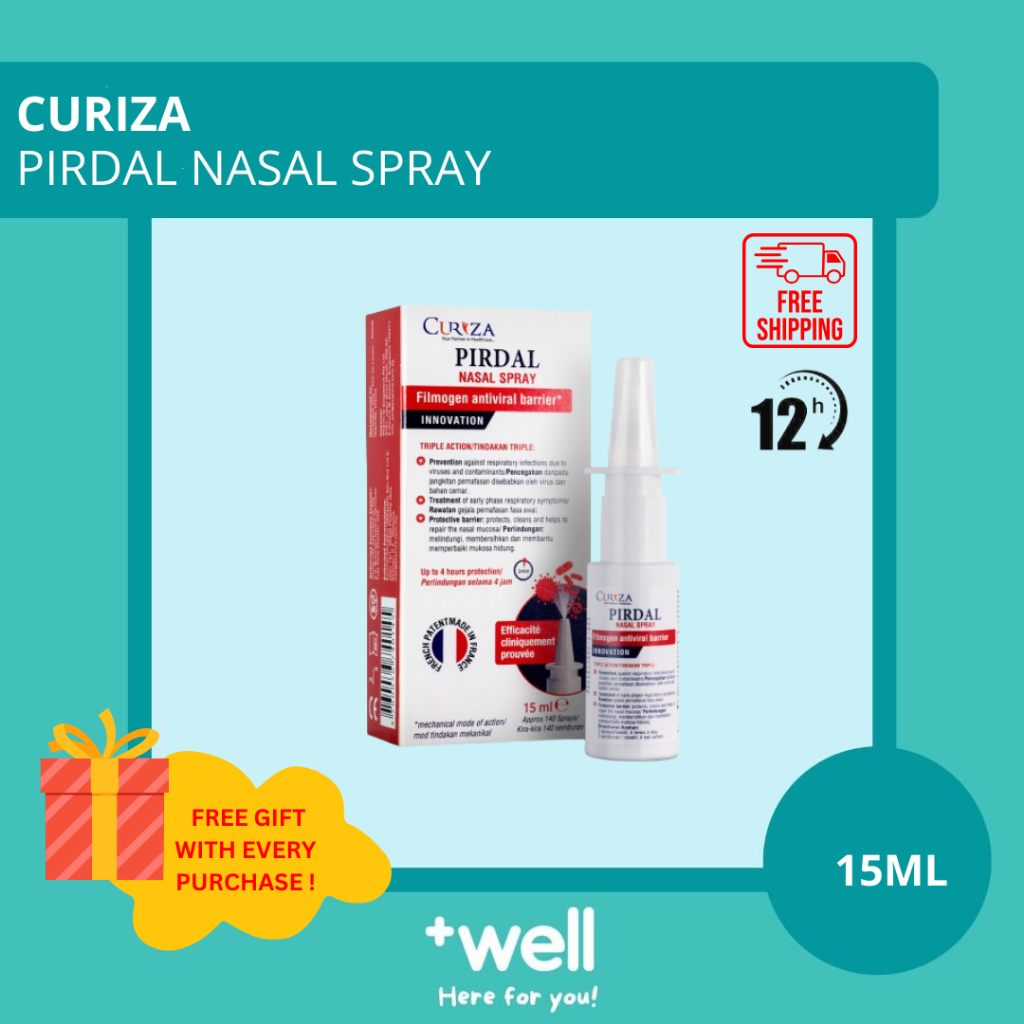 CURIZA PIRDAL NASAL SPRAY 15ML | Shopee Malaysia